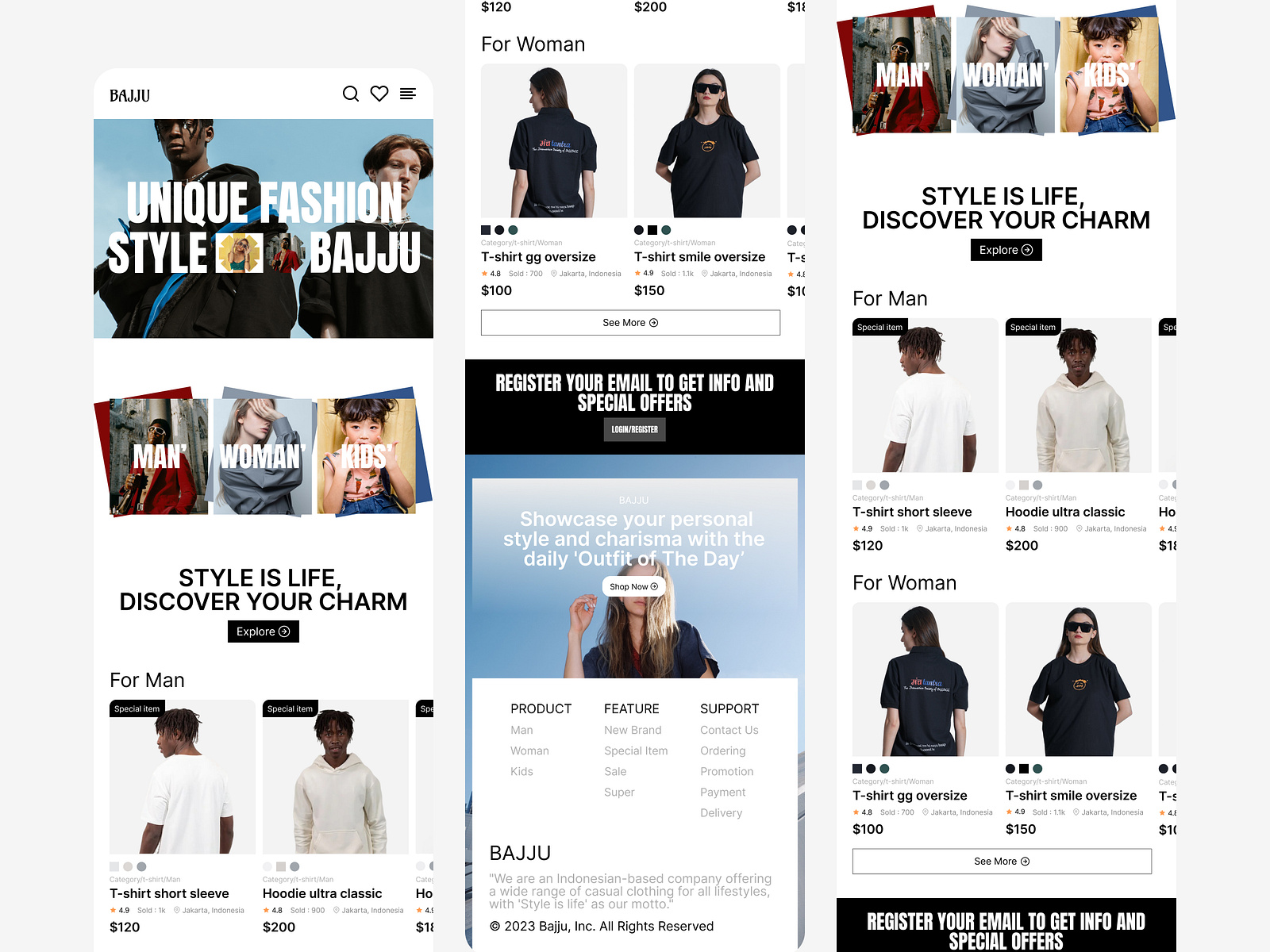 Bajju - Responsive by Mulai Aja (Michson) on Dribbble