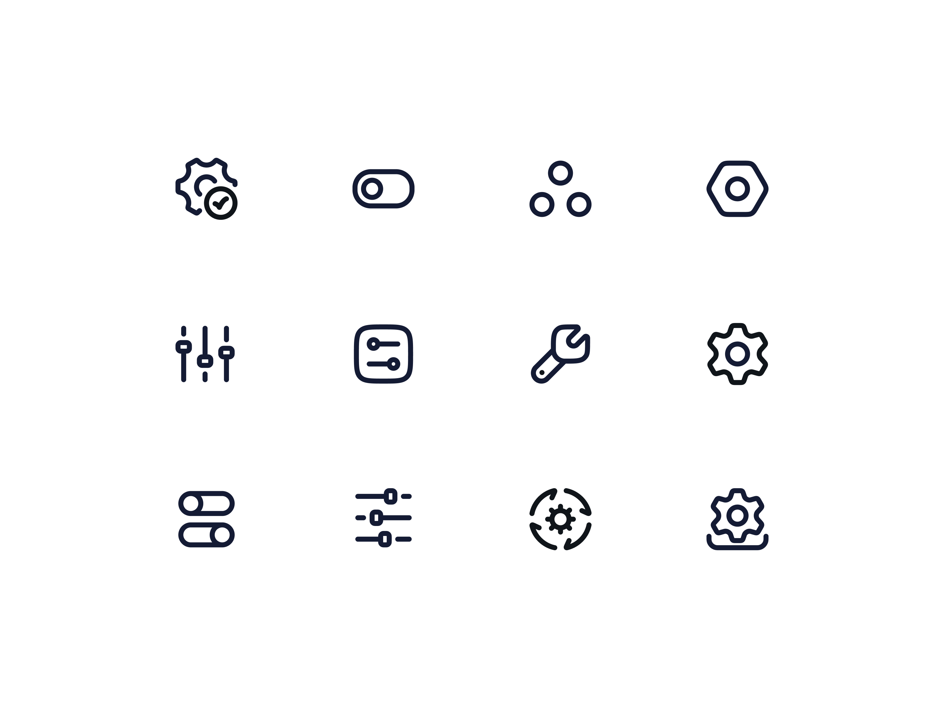 Settings Icons by Hugeicons on Dribbble