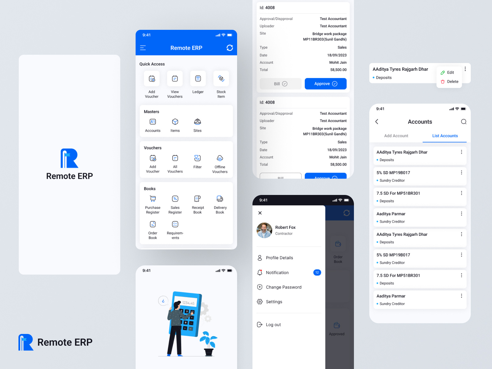 Remote ERP App by UI/UX D Meet on Dribbble