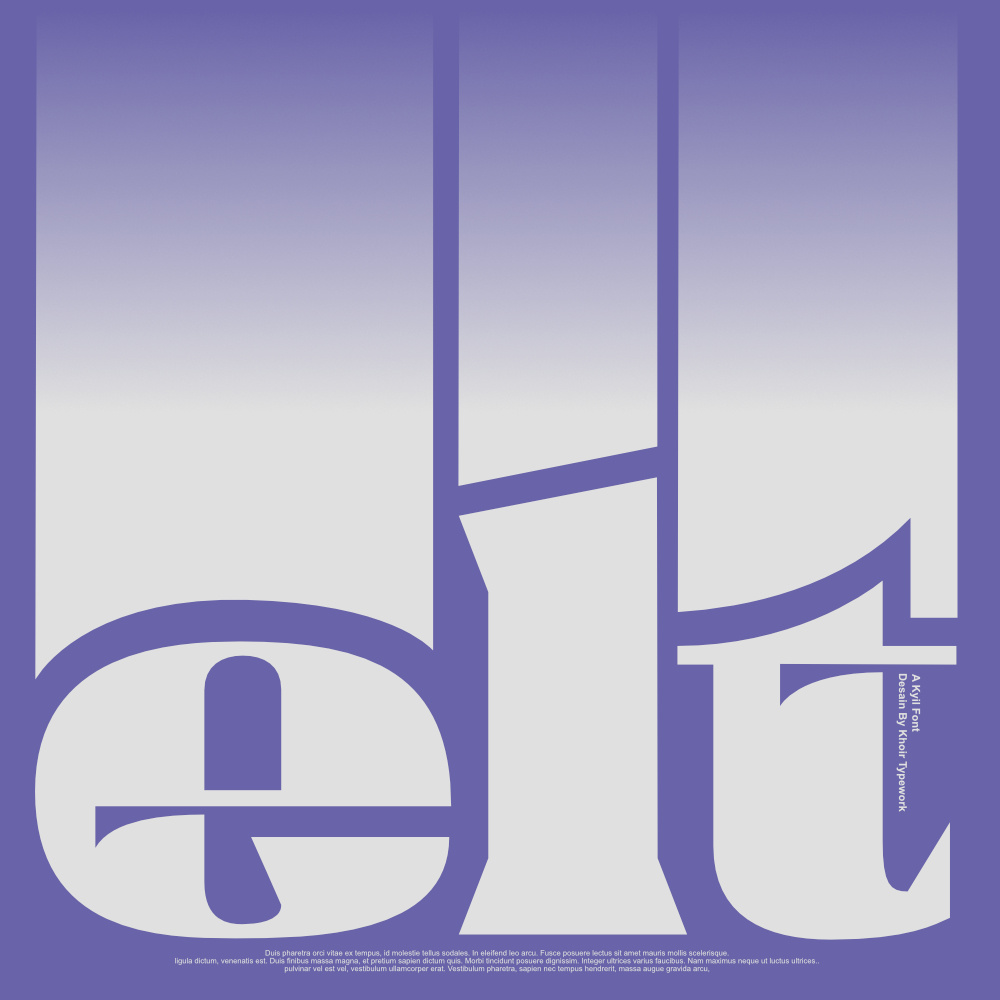 Elt Logo Type by Khoir Typework on Dribbble