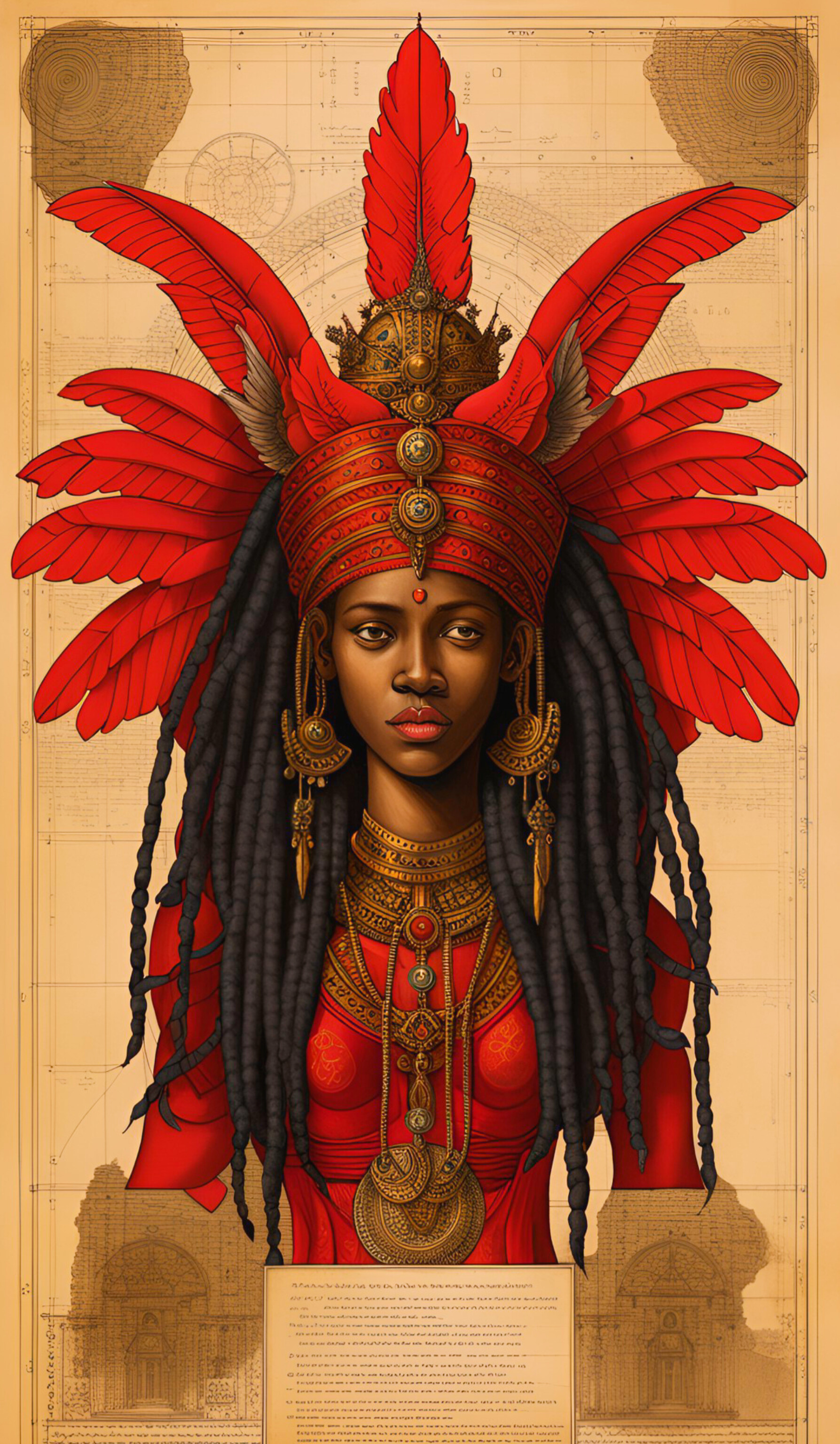 Daughters of Oya #1 by Skye Creative Digital on Dribbble