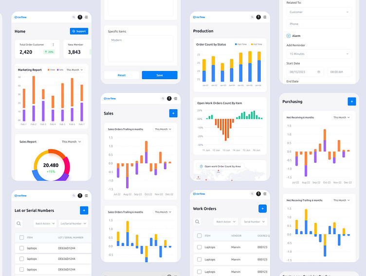 Admin dashboard App ui design by Zahin Hossain Fardan on Dribbble