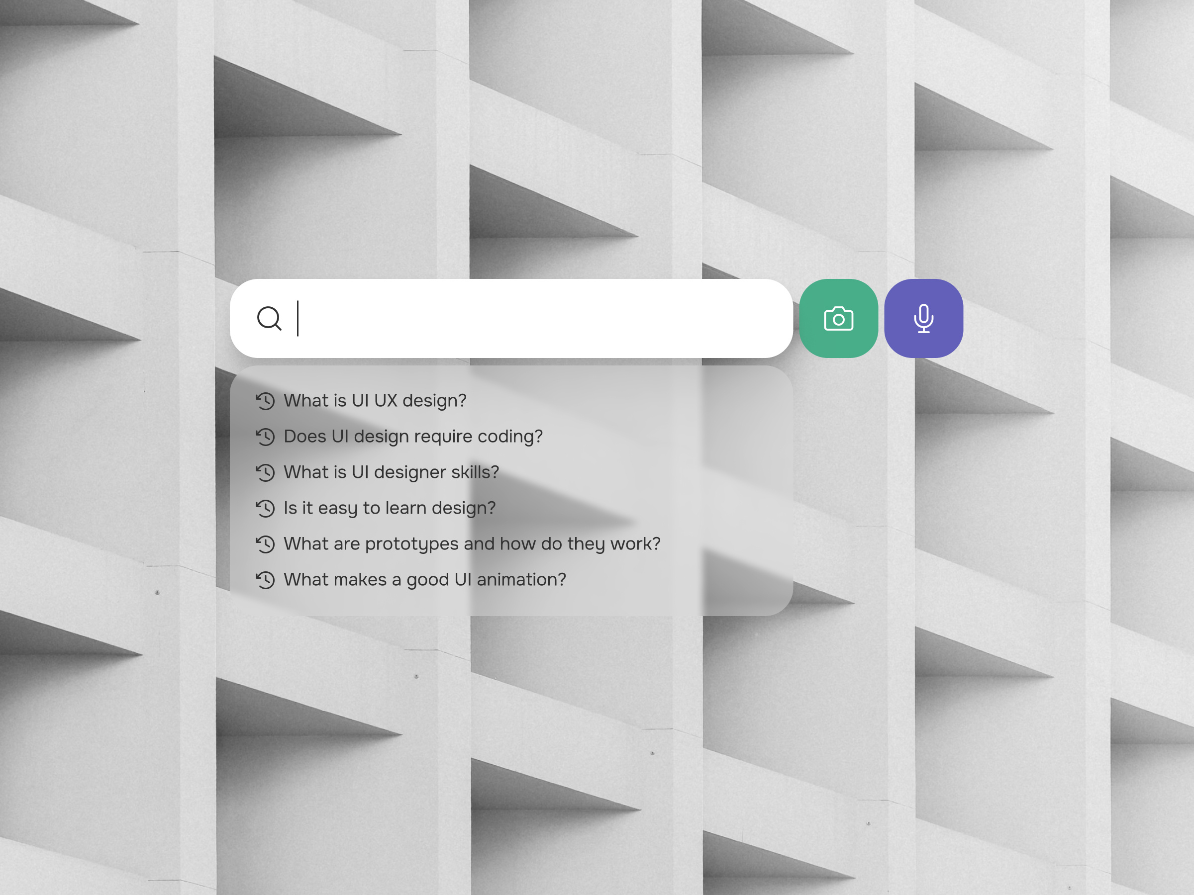 Daily Ui 61 Autofill Search Bar By Veronica K On Dribbble 