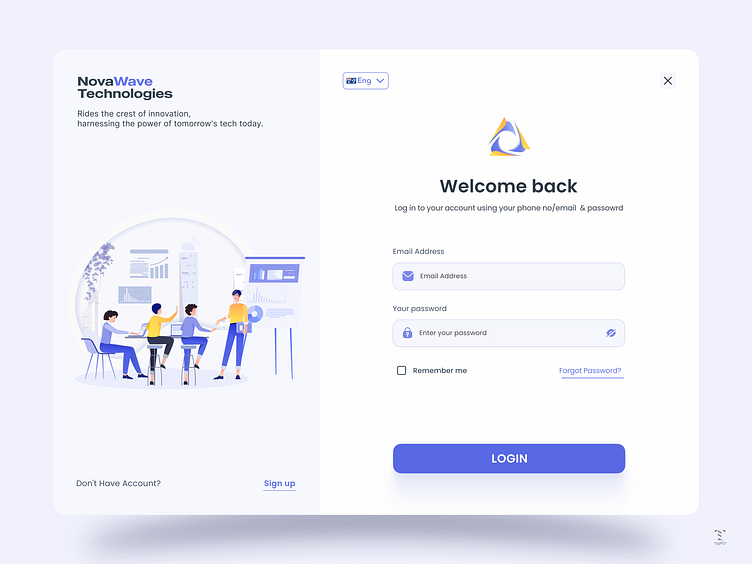 Sign-in Page by Tayyab Sajjad on Dribbble