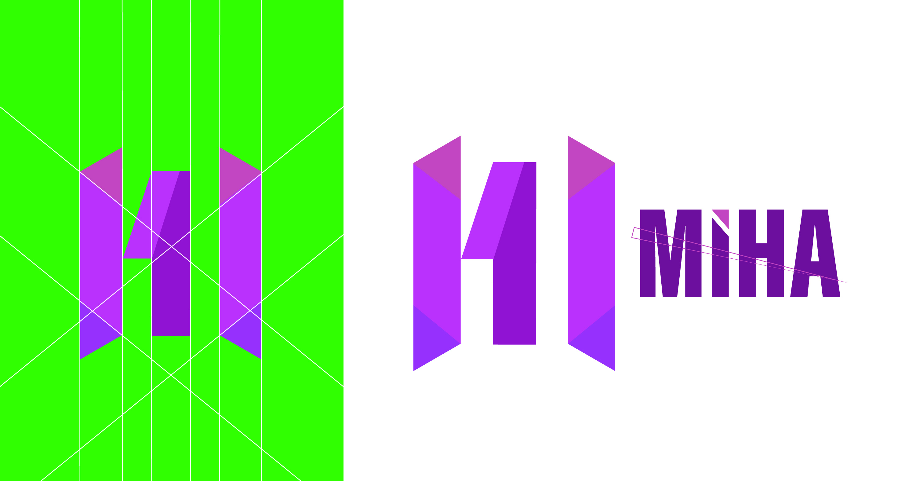 Brand name 'MIHA by RUBIYA on Dribbble