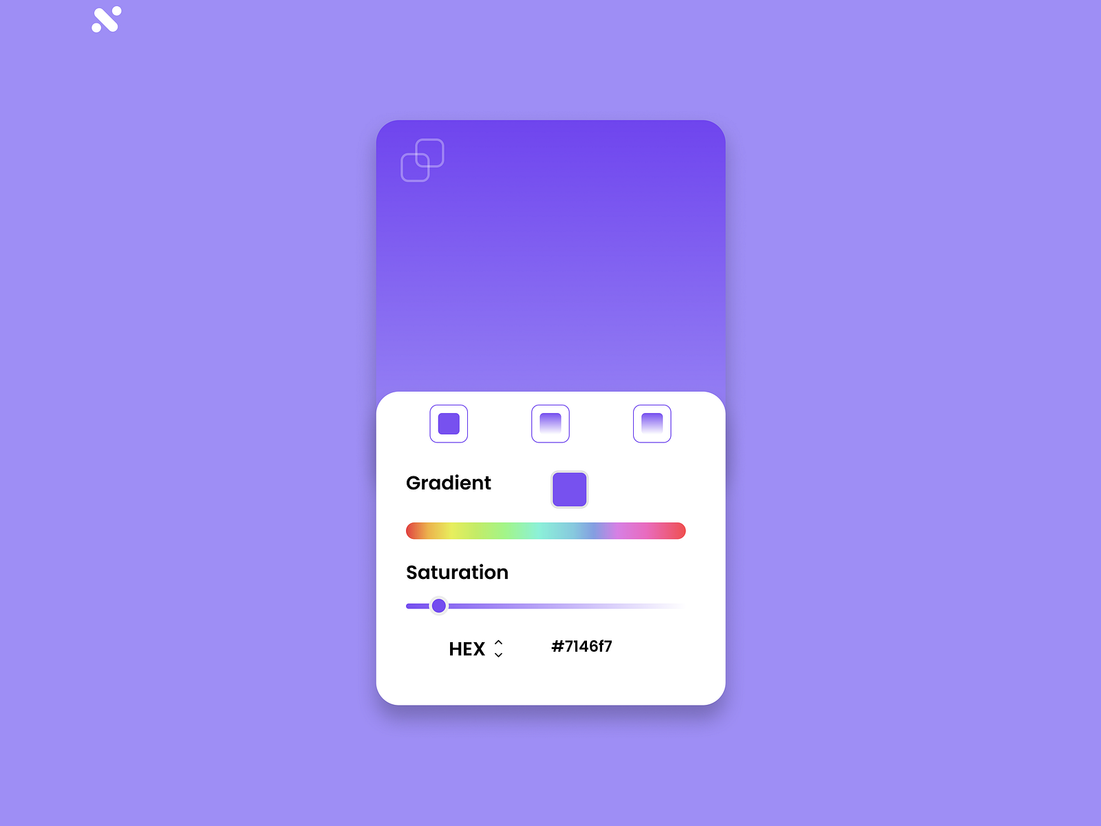 Color Picker UI by Carlos Pessane on Dribbble