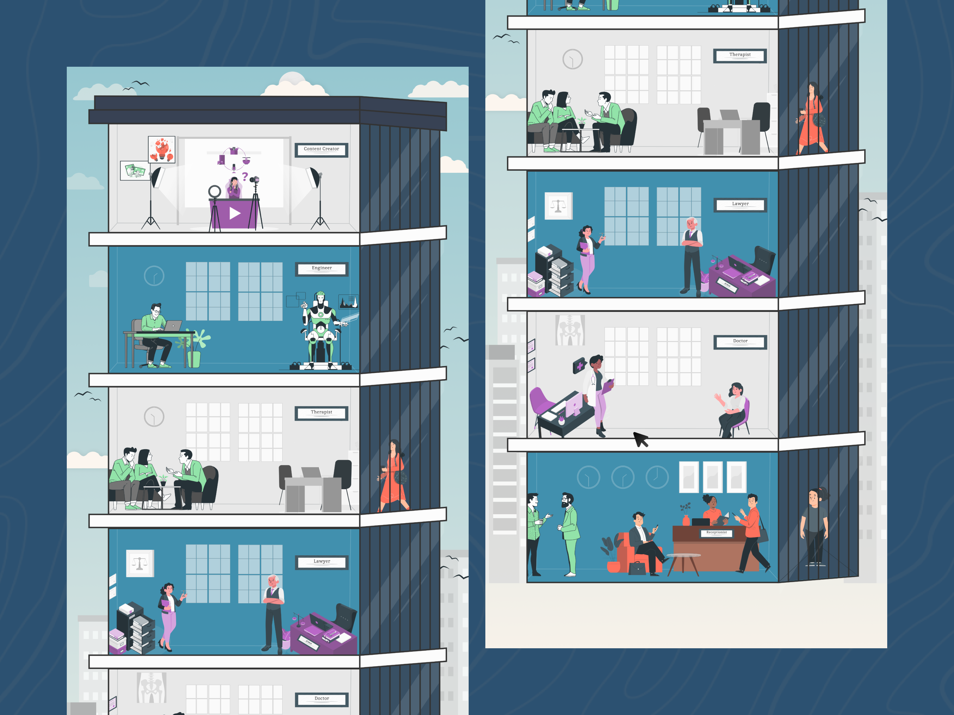 An innovative AI Agent Interface. by Ekomobong Enang on Dribbble