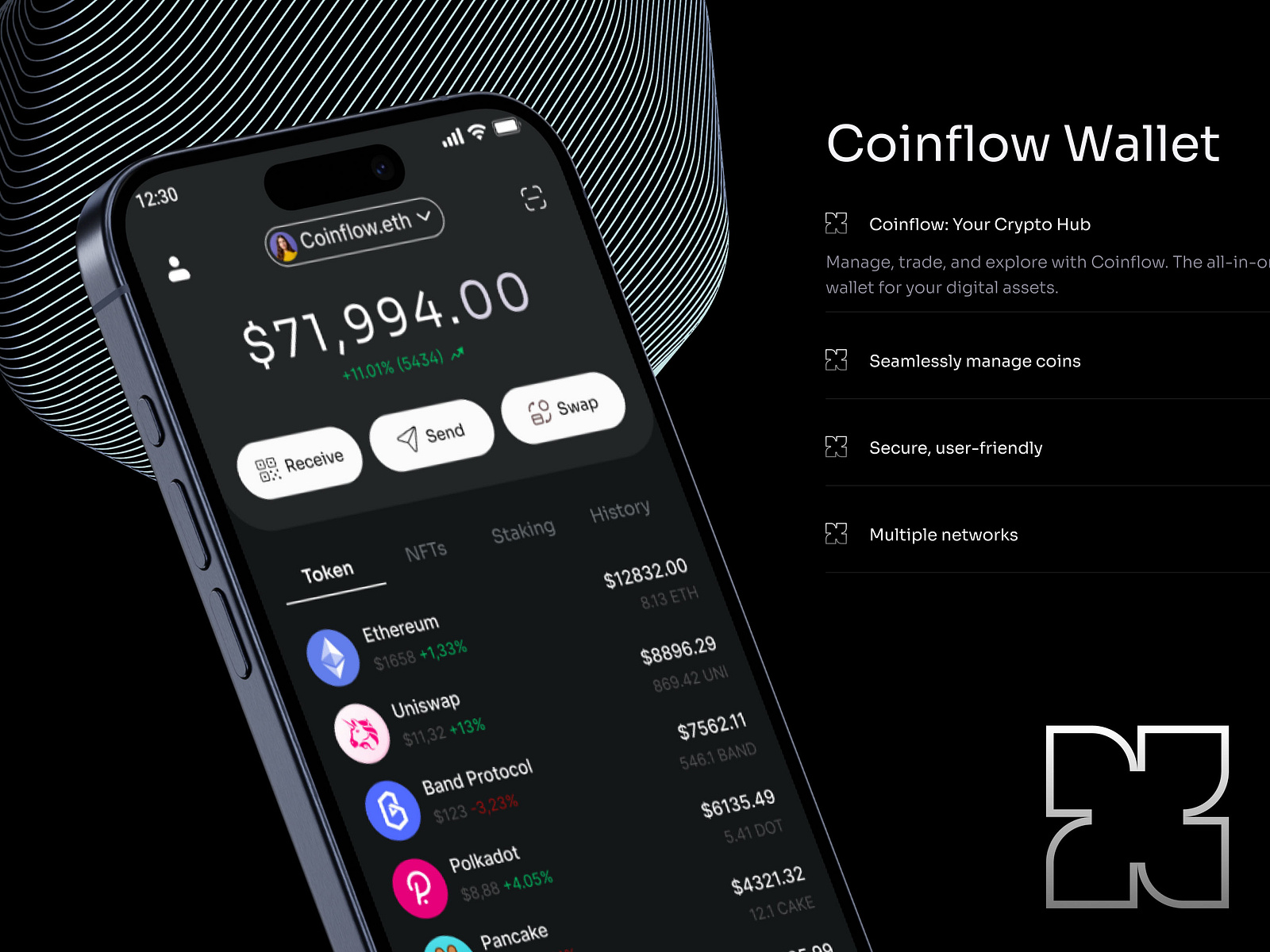 Coinflow A Web3 Wallet for a Seamless Crypto Future by Tarek ahmed on Dribbble