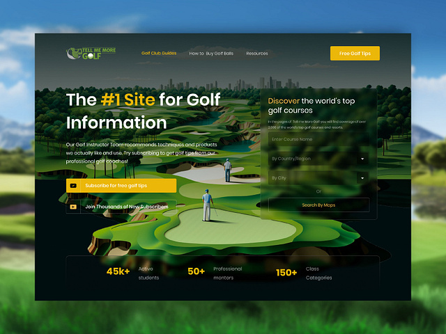 Browse thousands of Golf images for design inspiration | Dribbble