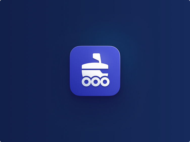 Robot app icon by Petr Andrianov on Dribbble