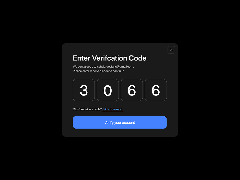 Browse thousands of Verification Code images for design inspiration ...