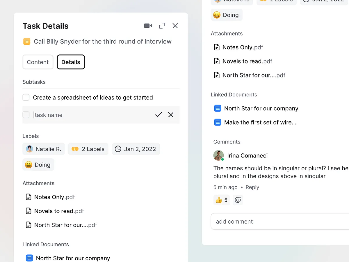 Browse thousands of Side Modal images for design inspiration | Dribbble