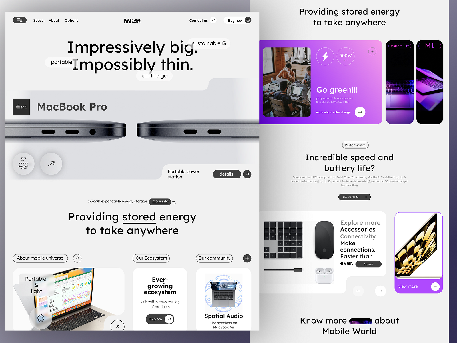Product Website Design by Gborsong Seth on Dribbble