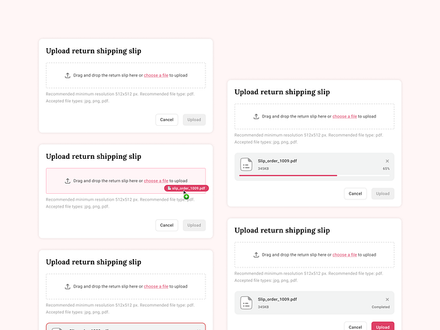 Browse thousands of Drag And Drop images for design inspiration | Dribbble