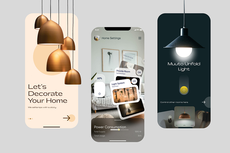 Smart Home Control Mobile App by Malevich for Malevich IT | UI/UX Team ...