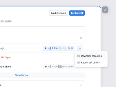 Docplanner Phone - Call Recording by Konrad Księżopolski on Dribbble