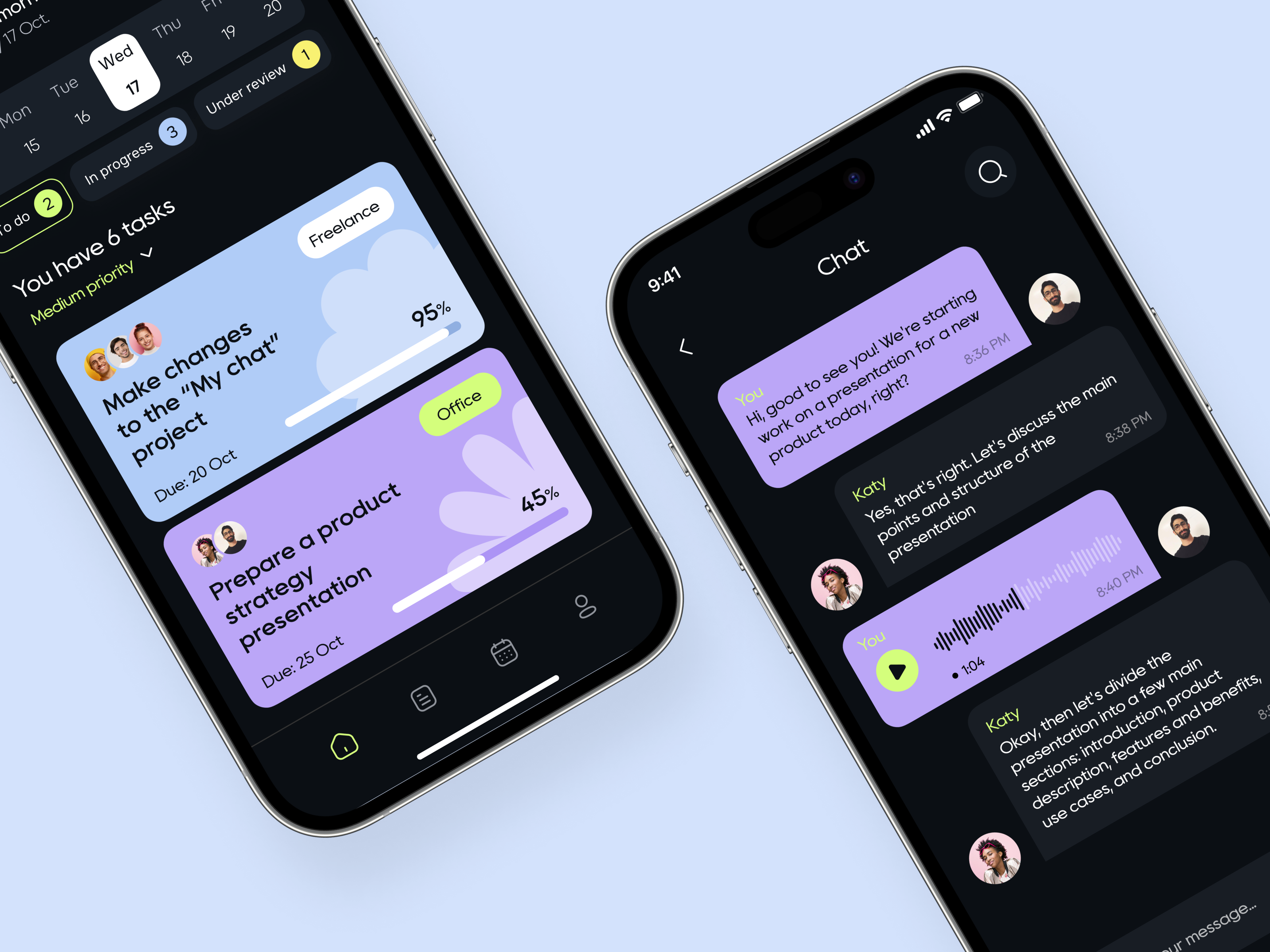 Task Management App Design Concept by Ronas IT | UI/UX Team on Dribbble