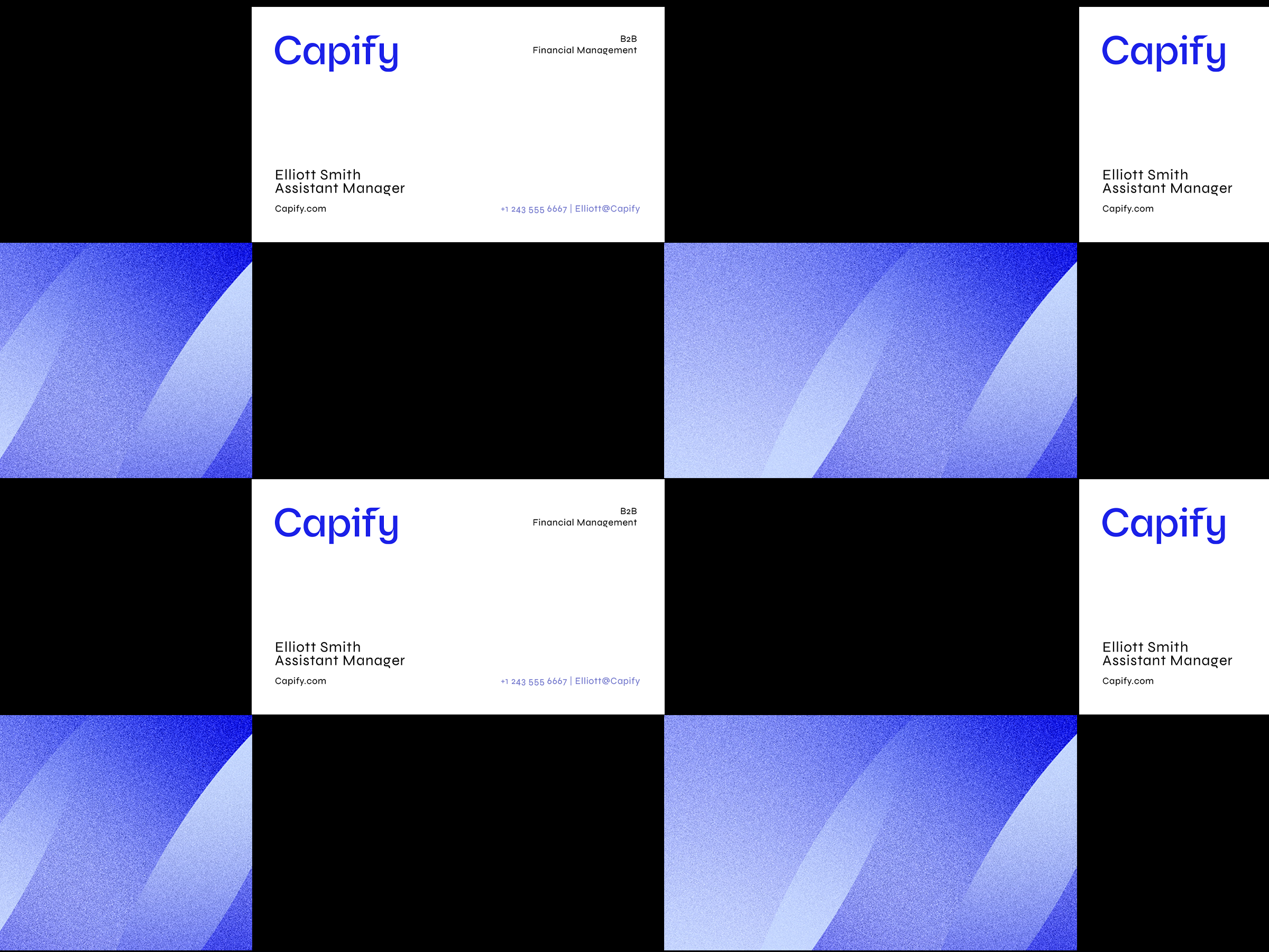 Capify Business Cards by Kevin Craft on Dribbble