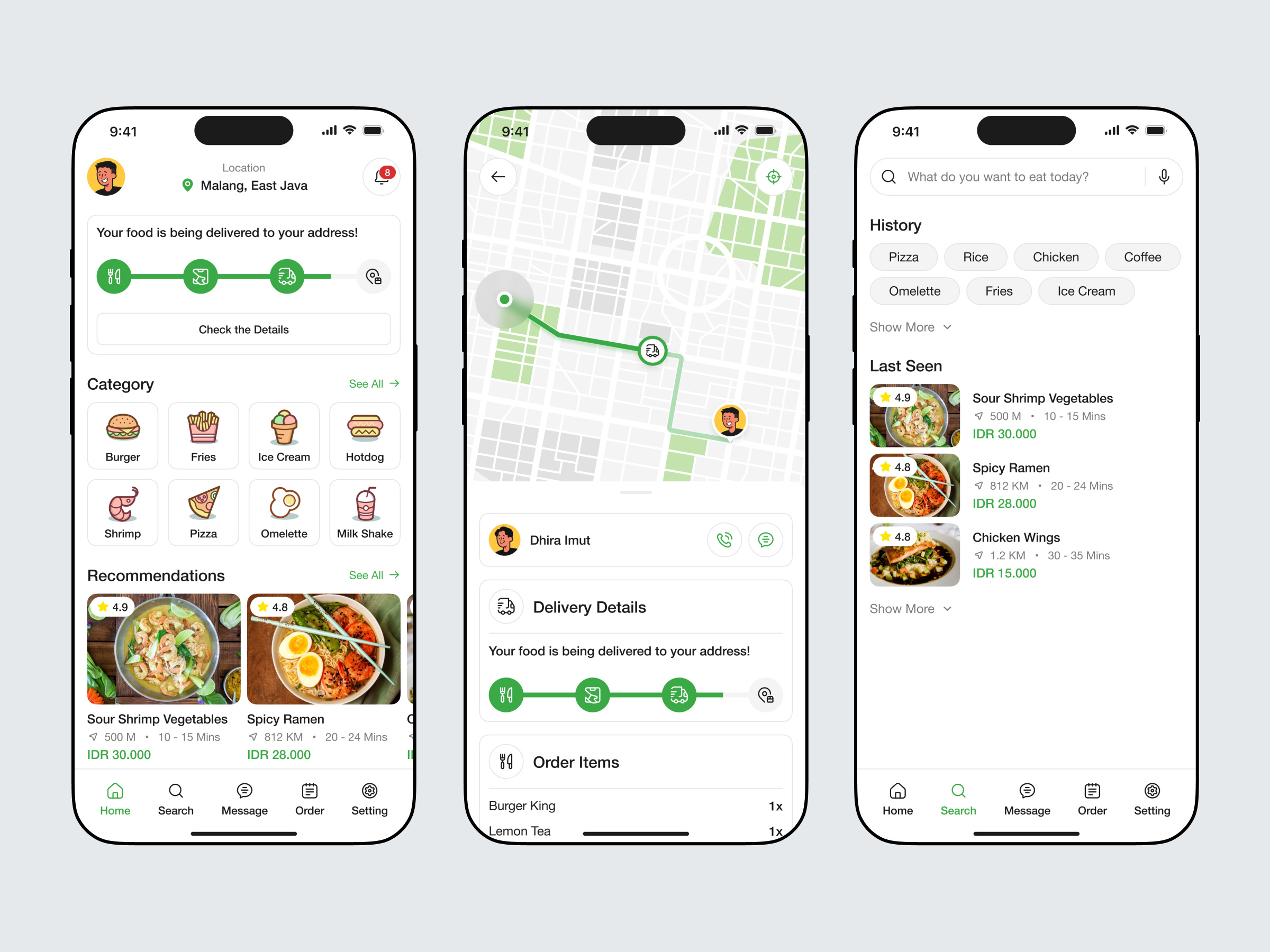 Foodtzy - Food Delivery Mobile App by Rafi for Sogee on Dribbble