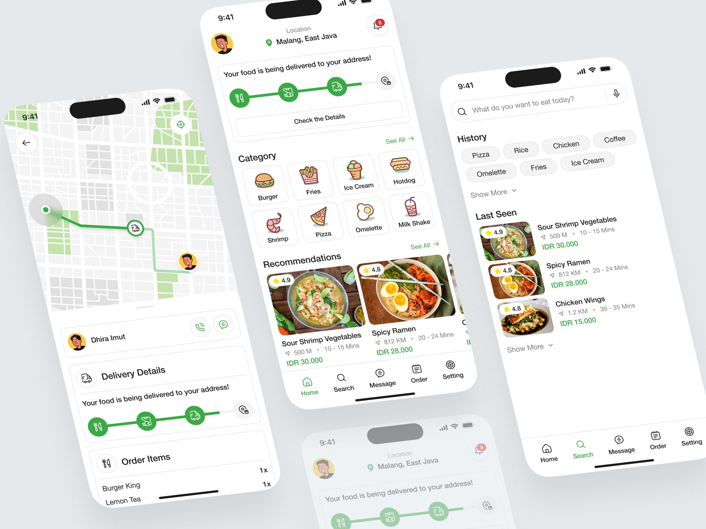 Foodtzy - Food Delivery Mobile App by Rafi for Sogee on Dribbble