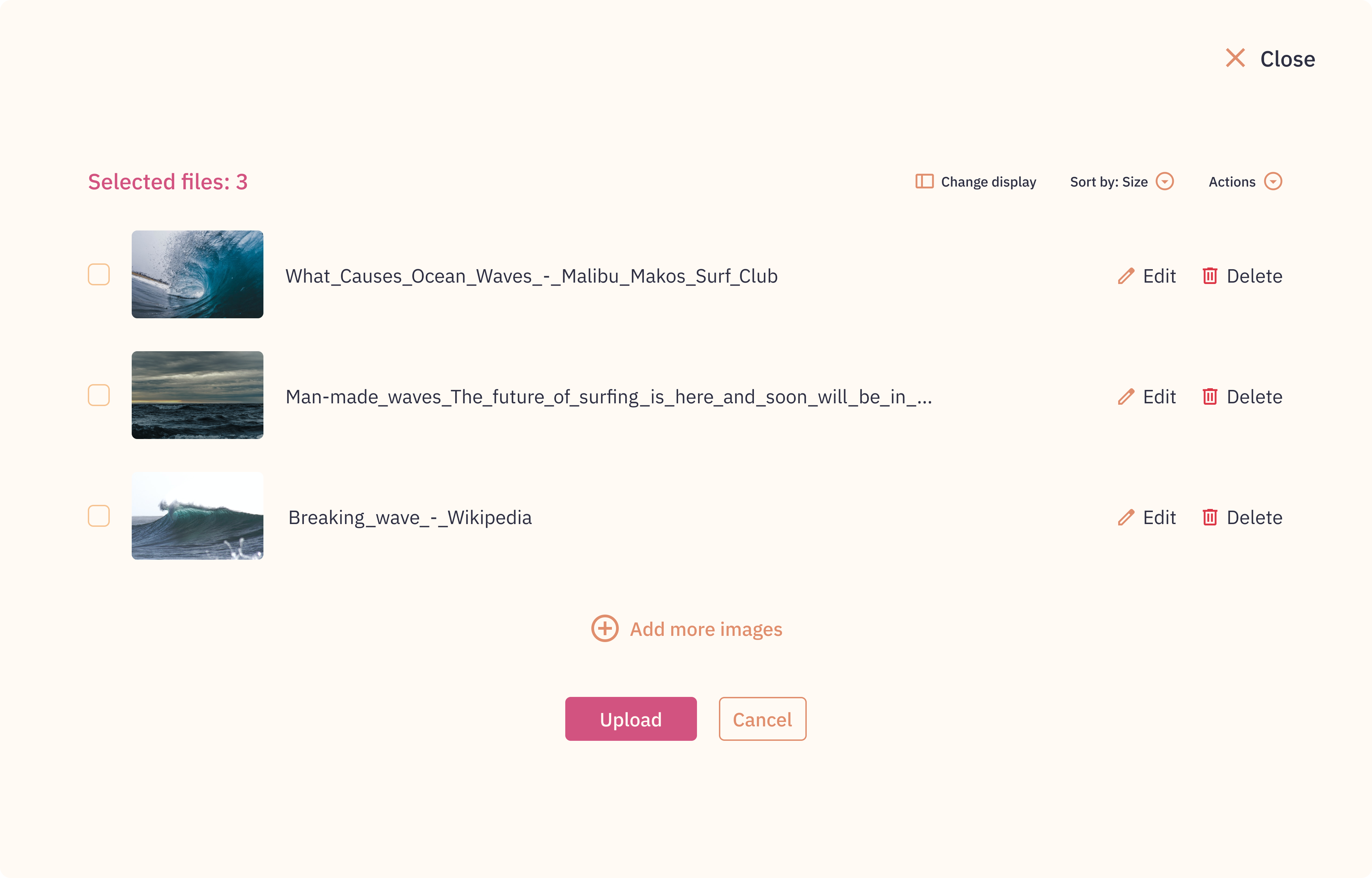 File Upload Task Flow UI by Kennedy Nyaga Githinji on Dribbble