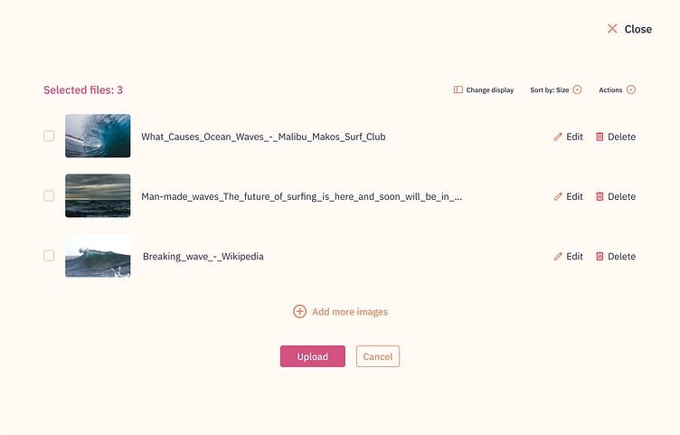 File Upload Task Flow UI by Kennedy Nyaga Githinji on Dribbble