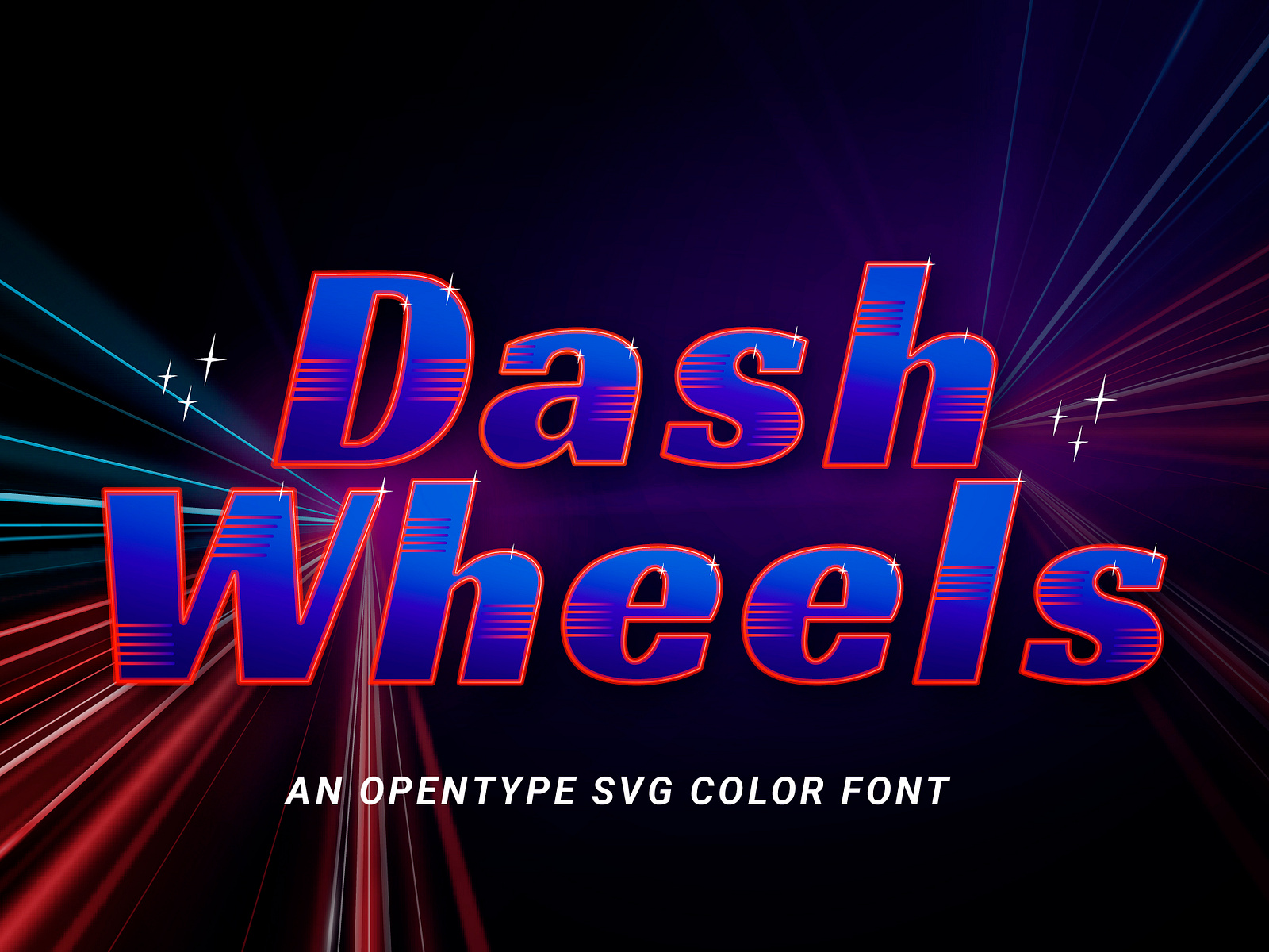 Dash Wheels font by Marina Belekhova on Dribbble