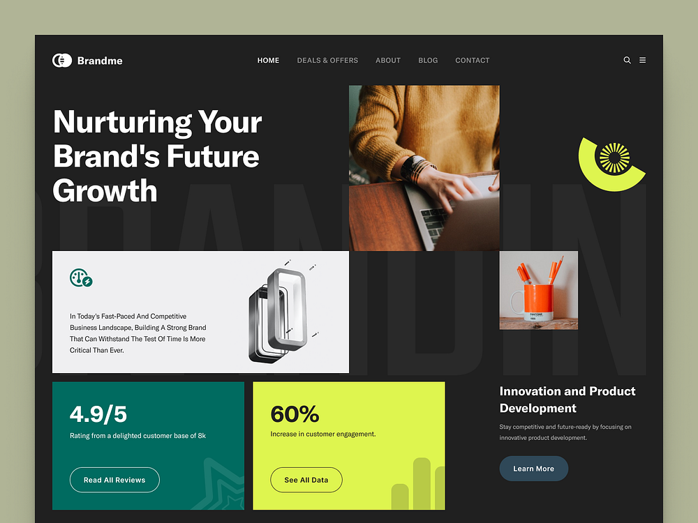 Browse thousands of Website Header Design images for design inspiration ...