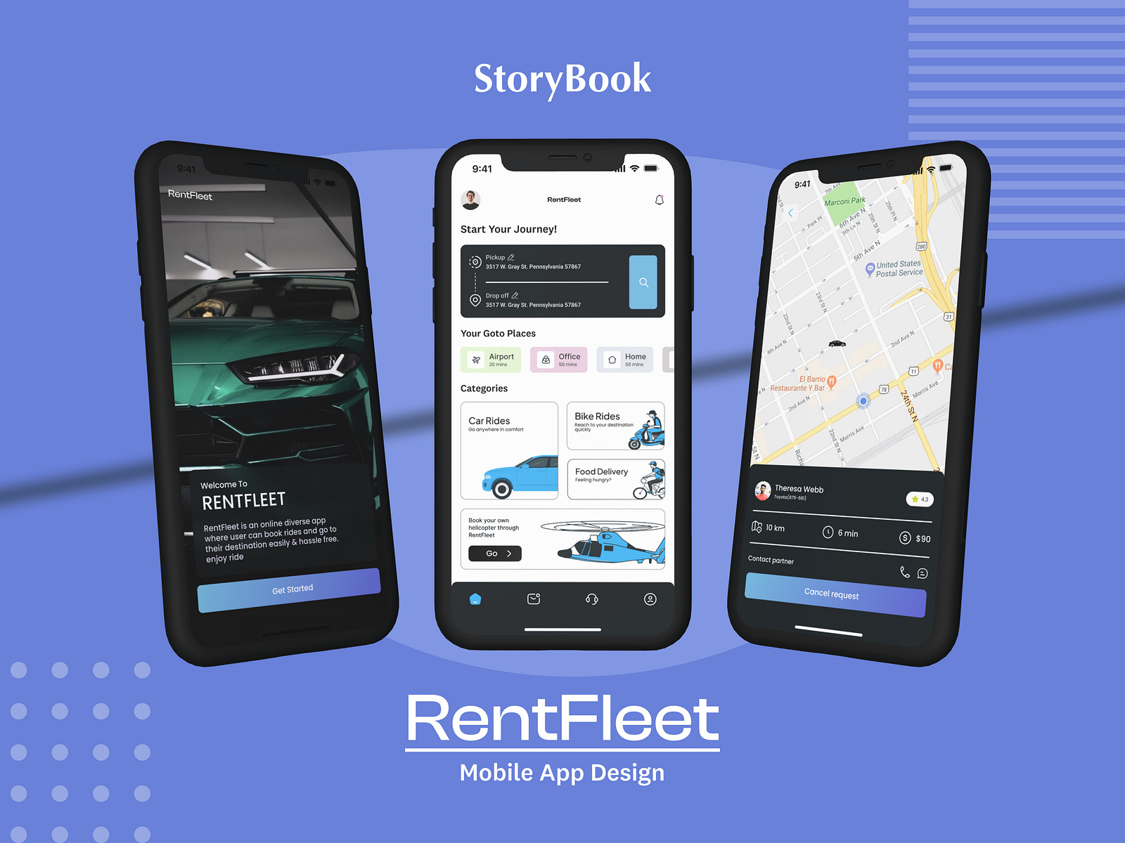 RentFleet - StoryBook by Hamza Hussain on Dribbble