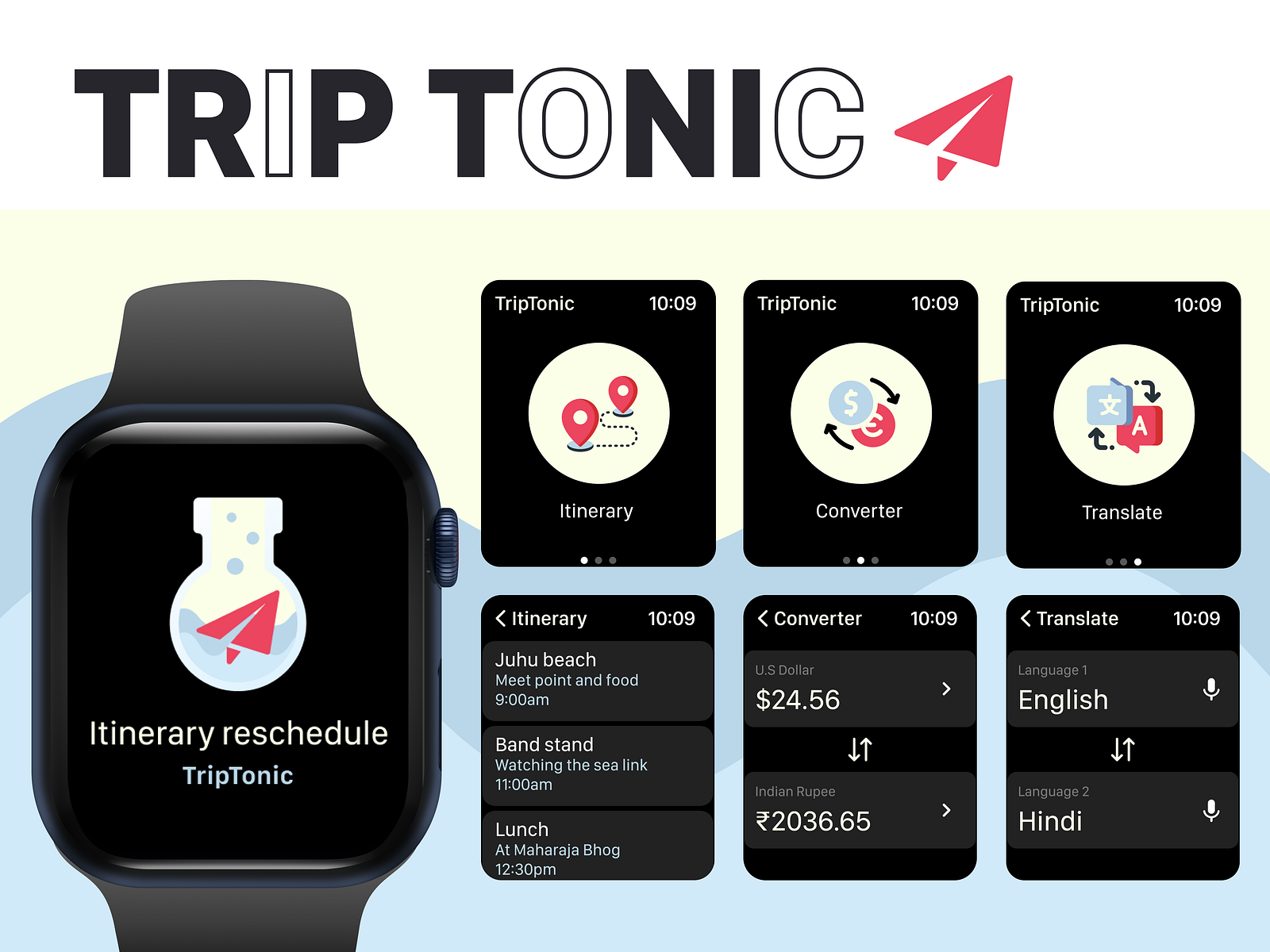 Trip Tonic: Your Essential Apple Watch Travel Companion 🌍 ️ by divya ...