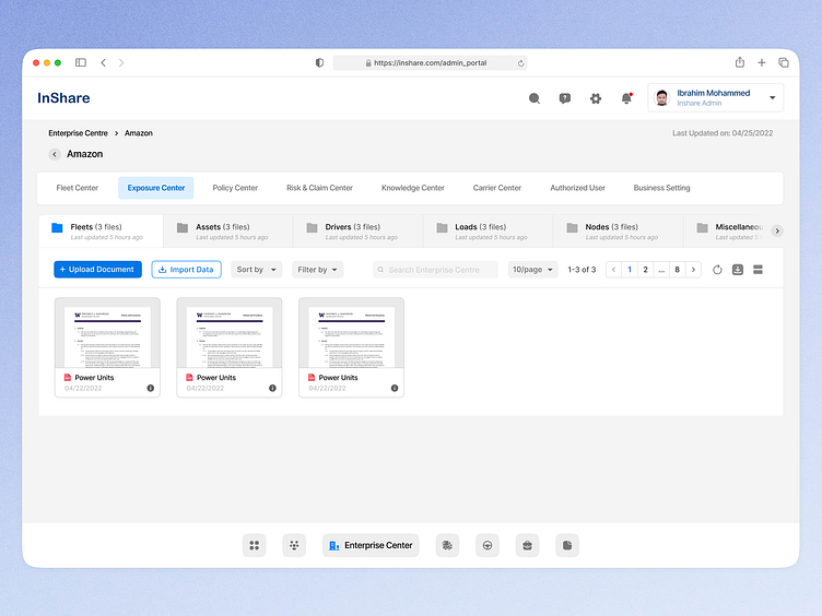 Document Center | File Management SaaS by Mohammed Ibrahim on Dribbble