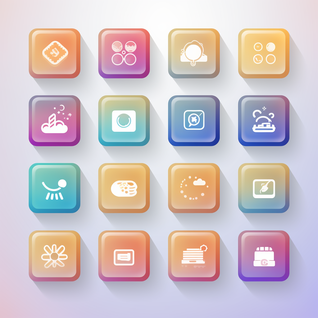 shine icons by Ajana Kaiser on Dribbble