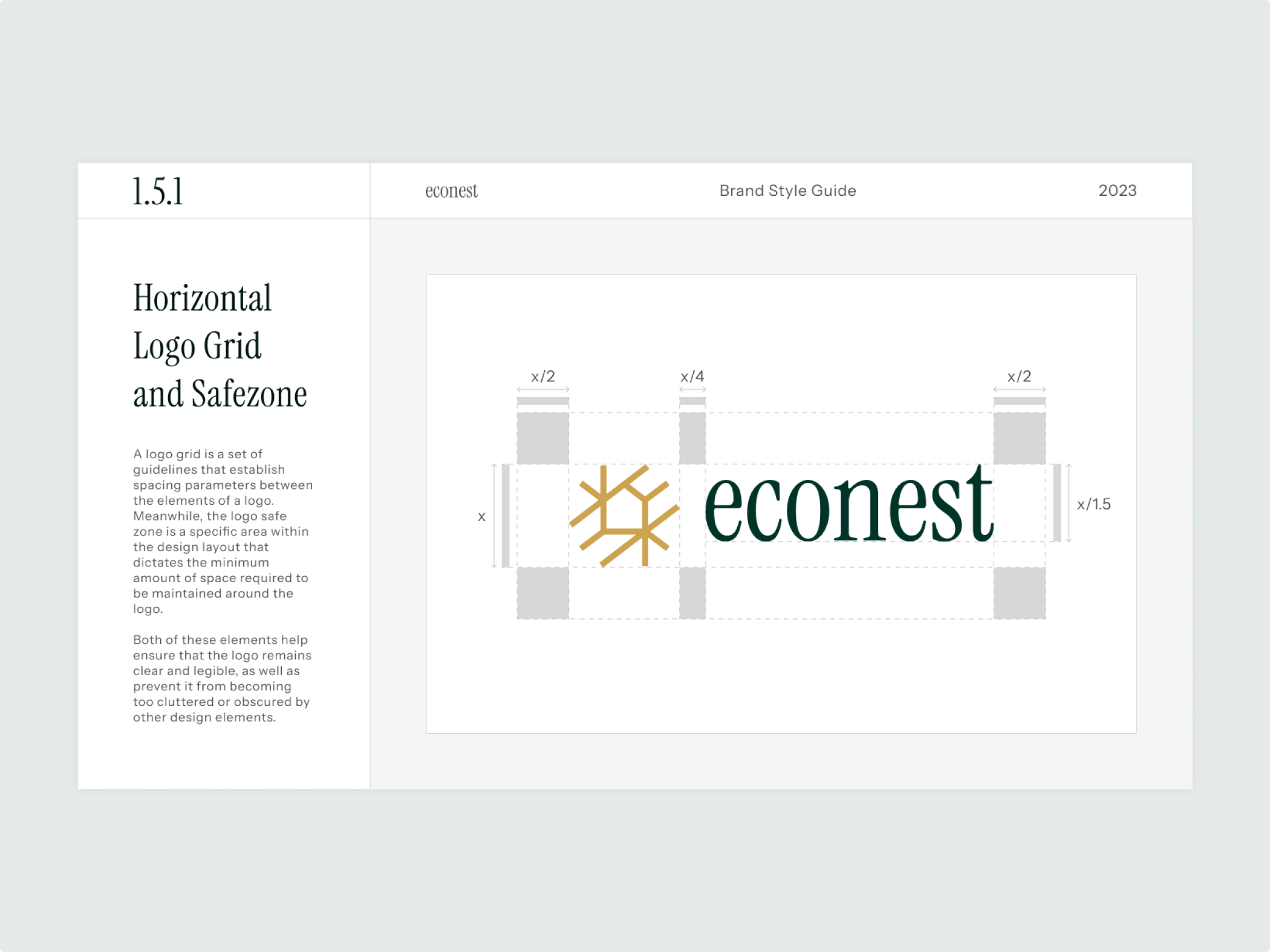 EcoNest - Architectural Firm - Brand Guidelines by Vektora Branding for ...