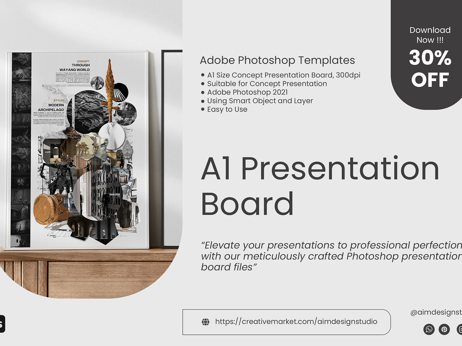 A1 Presentation Board Templates by MUHAMMAD ALIF AIMAN on Dribbble