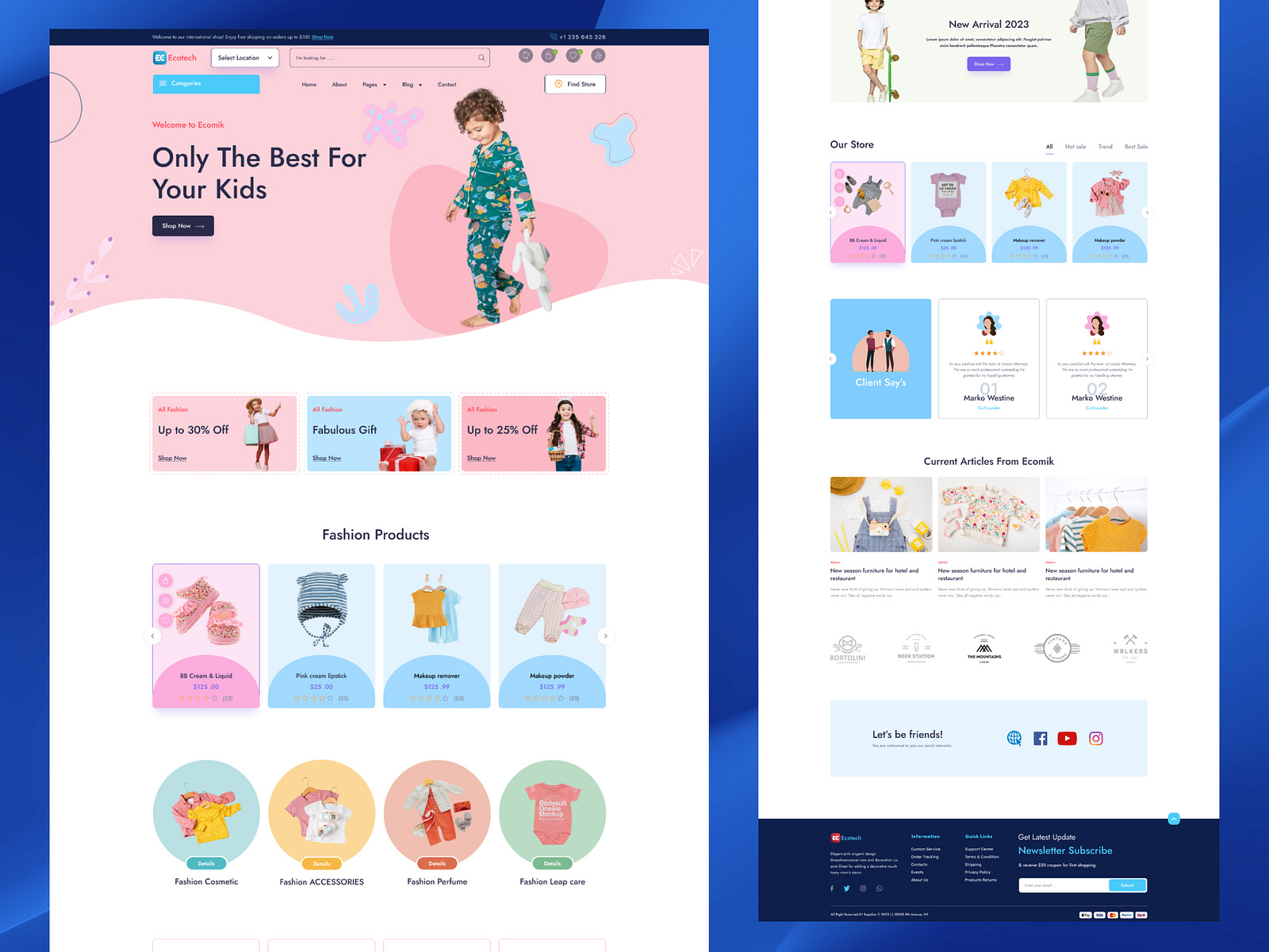 Ecommerce Web Ui By Saifullah Kiron On Dribbble