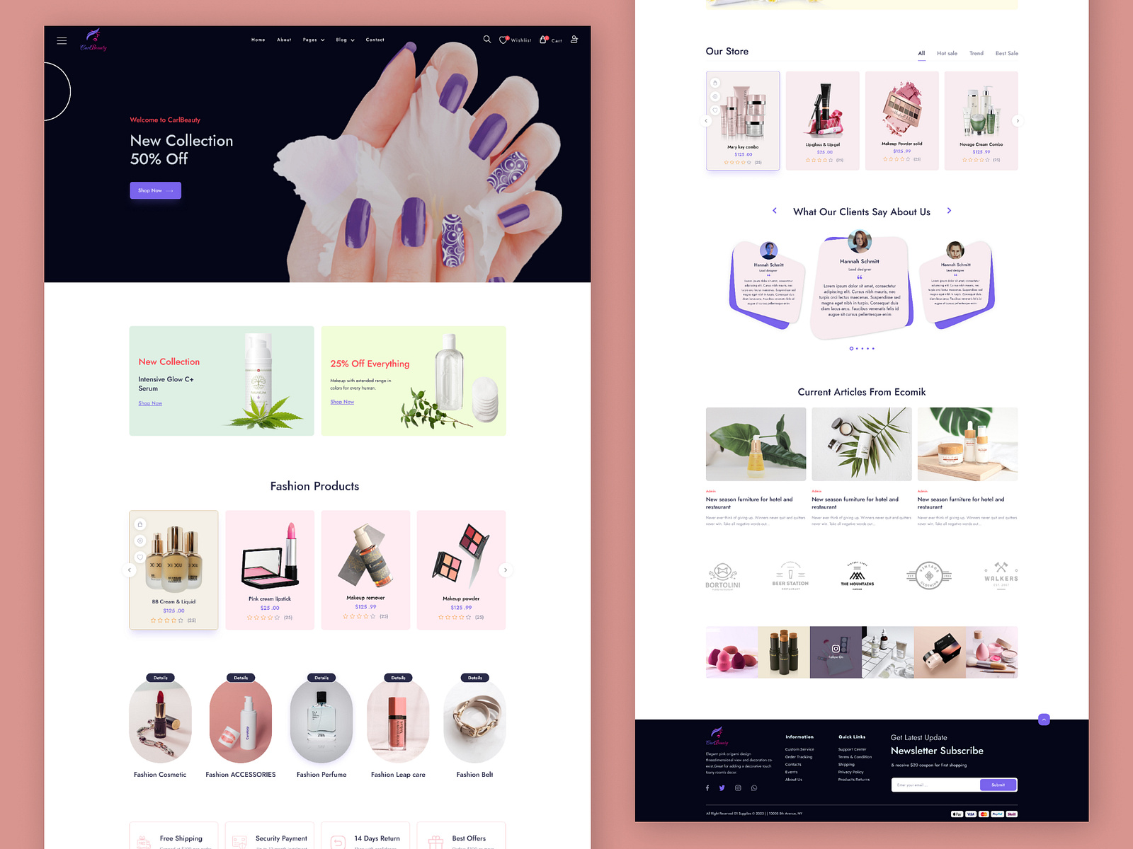 Ecommerce Web Ui Design By Saifullah Kiron On Dribbble