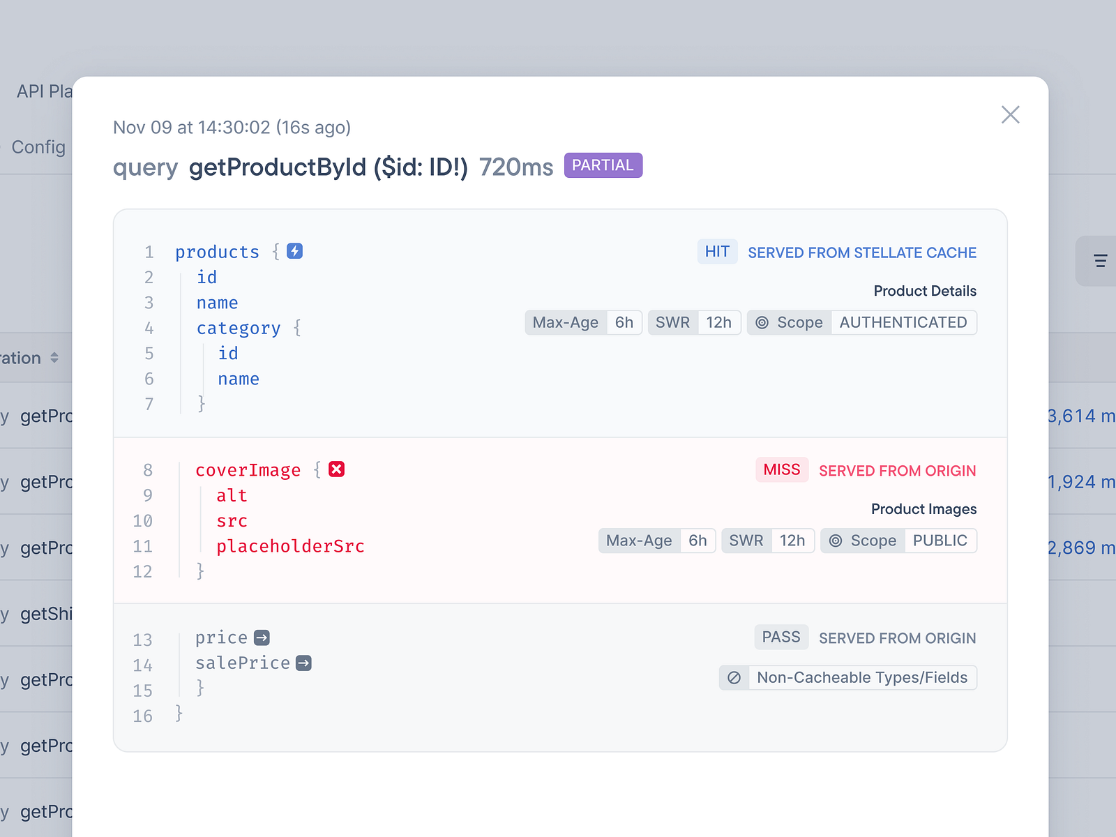 Query Cache Split Details View - Dark & Light Mode by usrnk1 on Dribbble