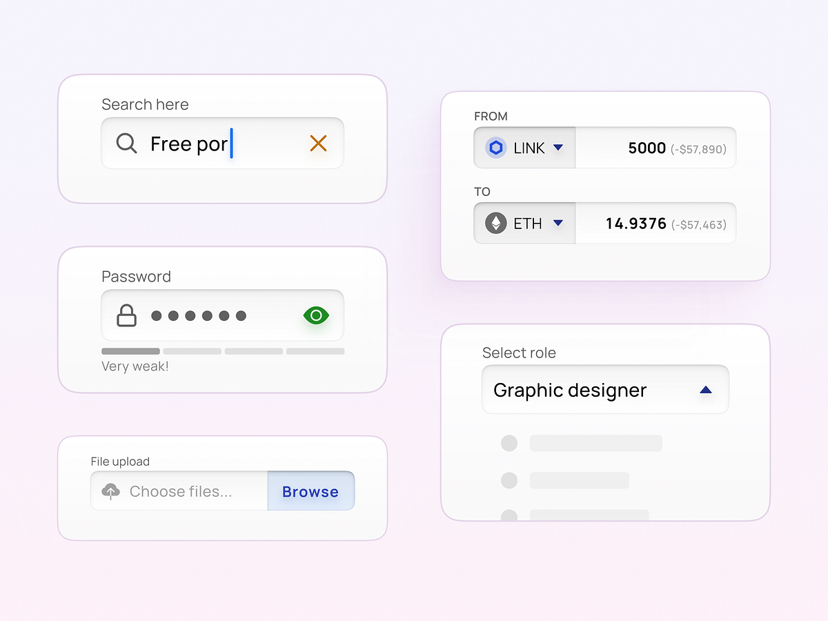 Enhance Your UI Skills with Inputs Design Tutorial by Roman Kamushken ...