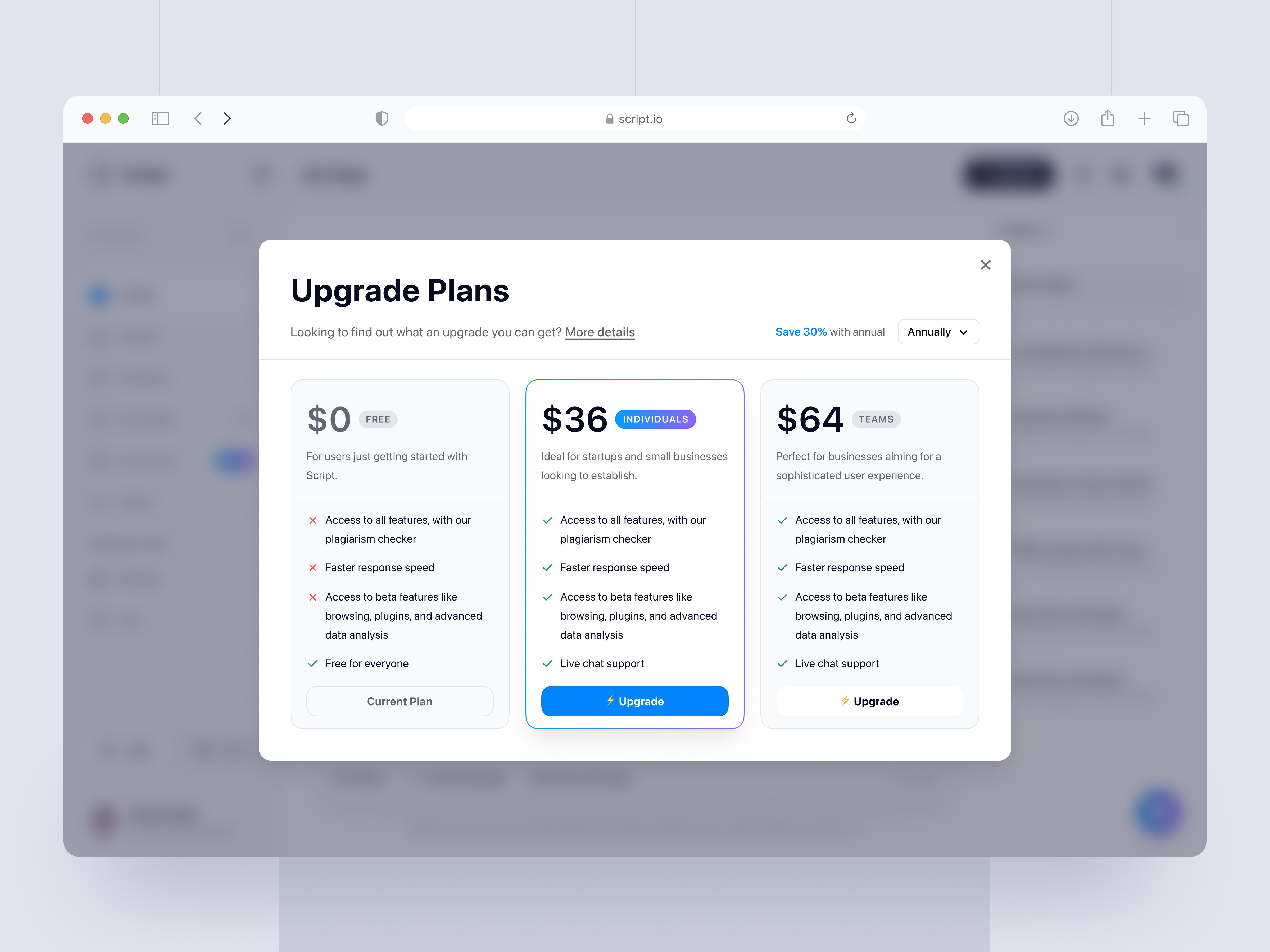 AI Chat Dashboard by Nazmi Javier for Unspace Studio on Dribbble