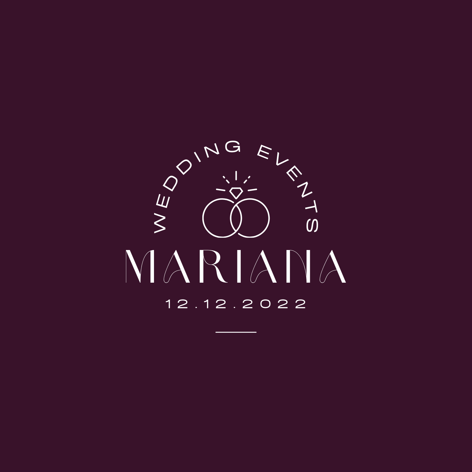Wedding Events Logo by Logo Ulun on Dribbble