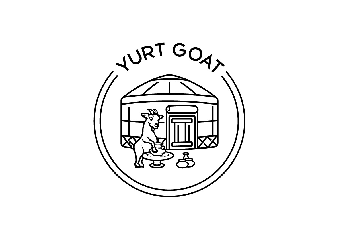 Yurt goat logo by stonesuc on Dribbble