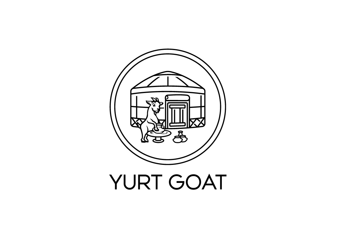 Yurt goat logo by stonesuc on Dribbble