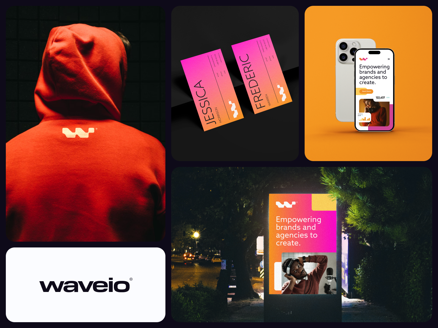 waveio - Branding - Visual Identity by Filip Samardzic - Brodus © on ...
