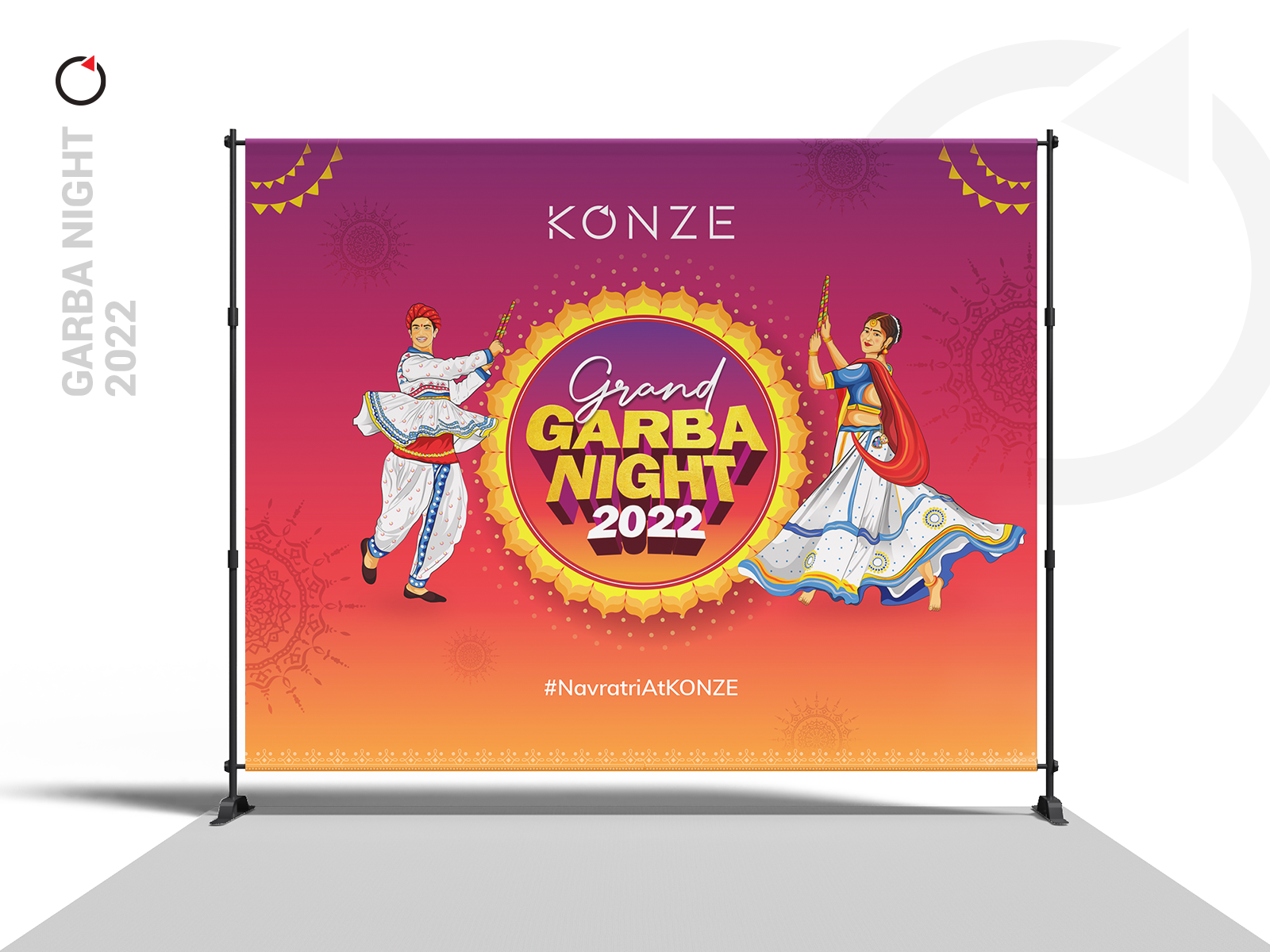Grand Garba Night by Manish Shah on Dribbble