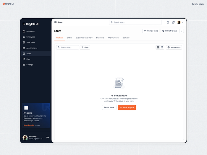 Browse thousands of Dashboard Empty State images for design inspiration ...