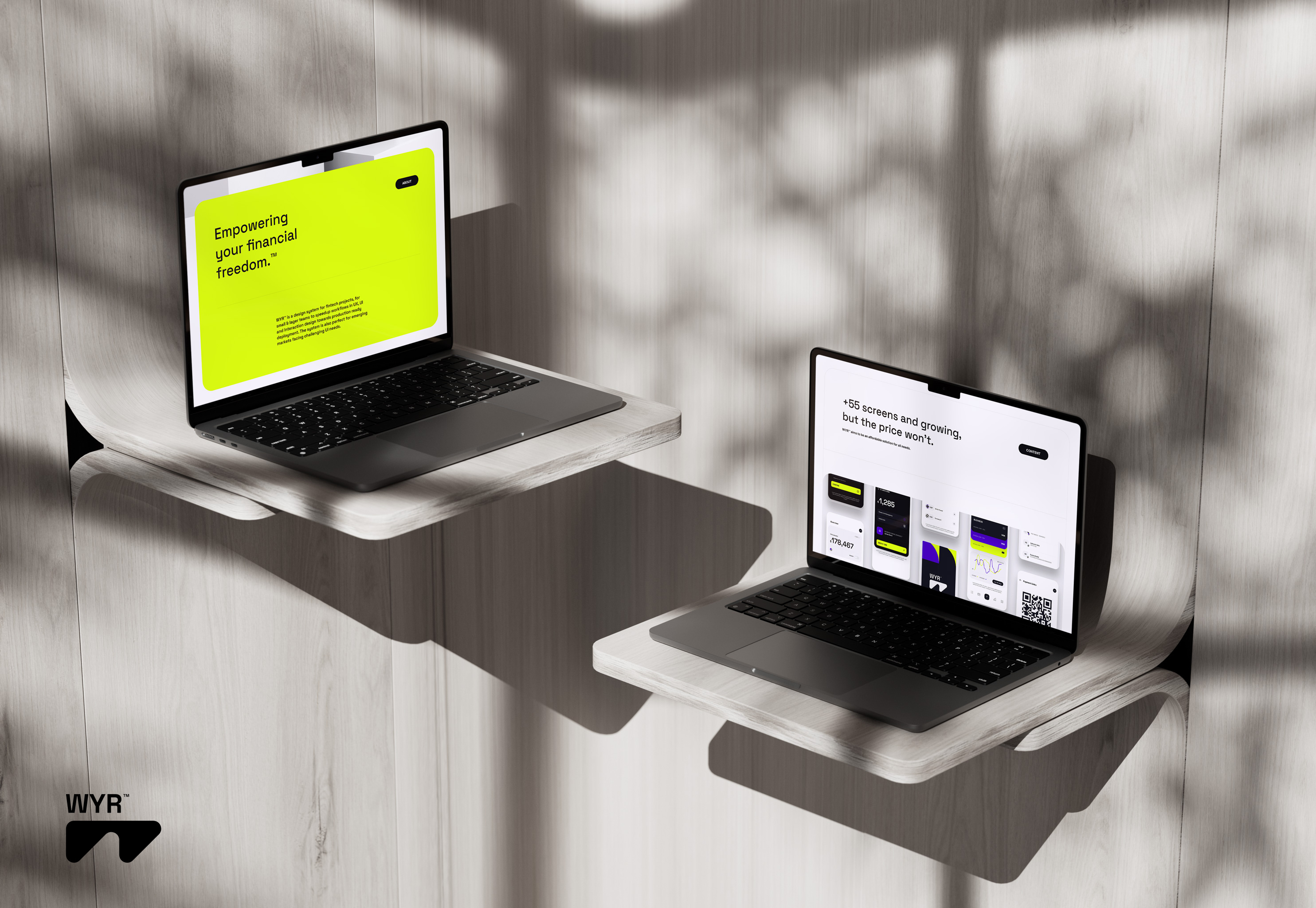 WYR™ - Fintech Design System by JNKK ® on Dribbble