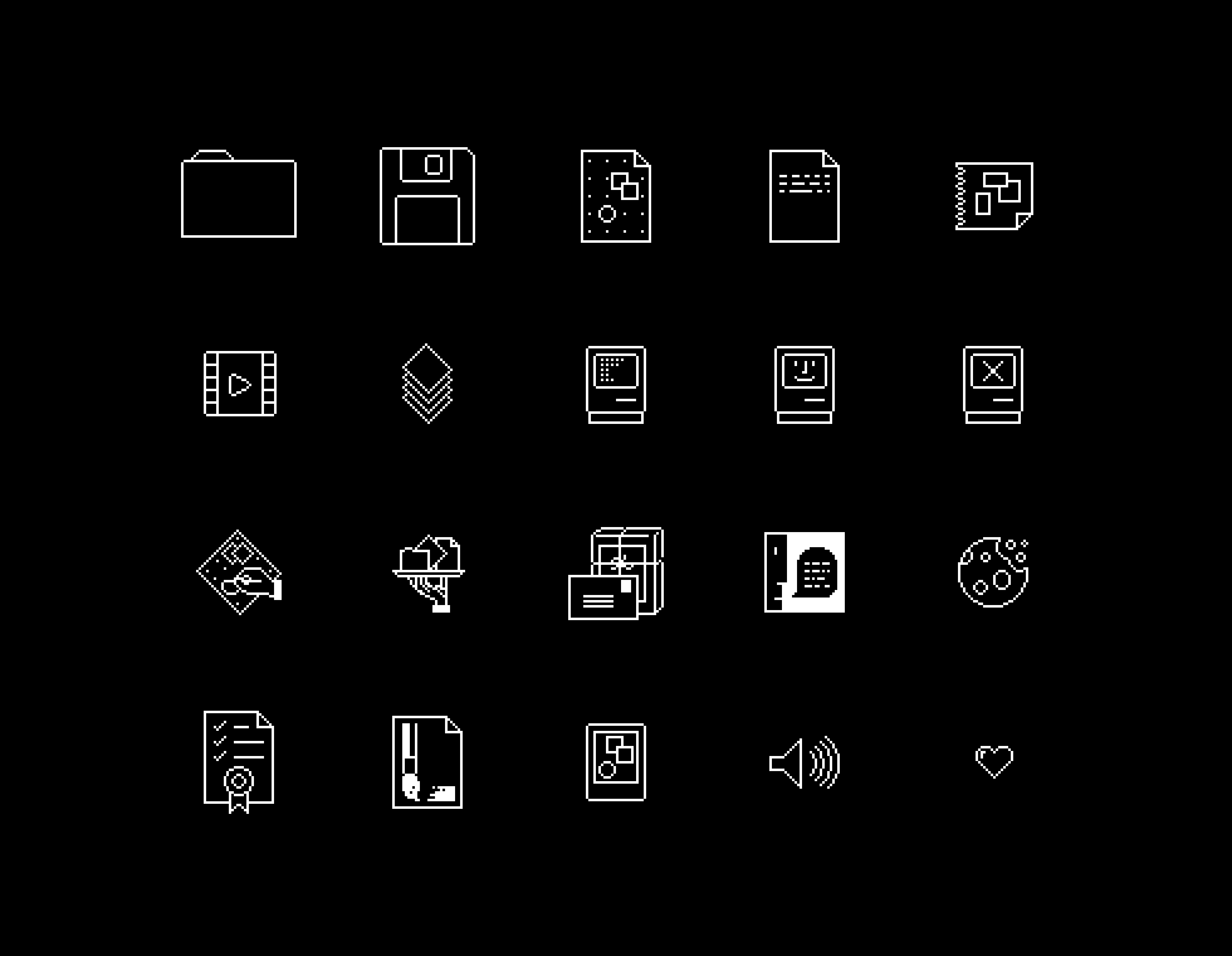 Susan Kare designs, themes, templates and downloadable graphic elements ...