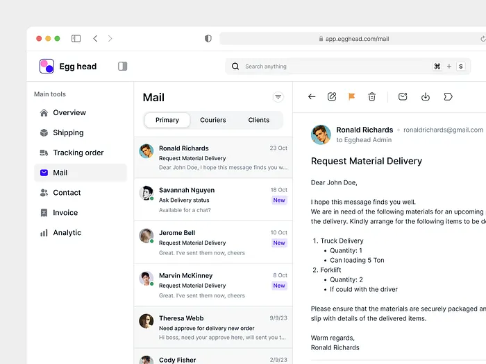 Browse thousands of Mail images for design inspiration | Dribbble