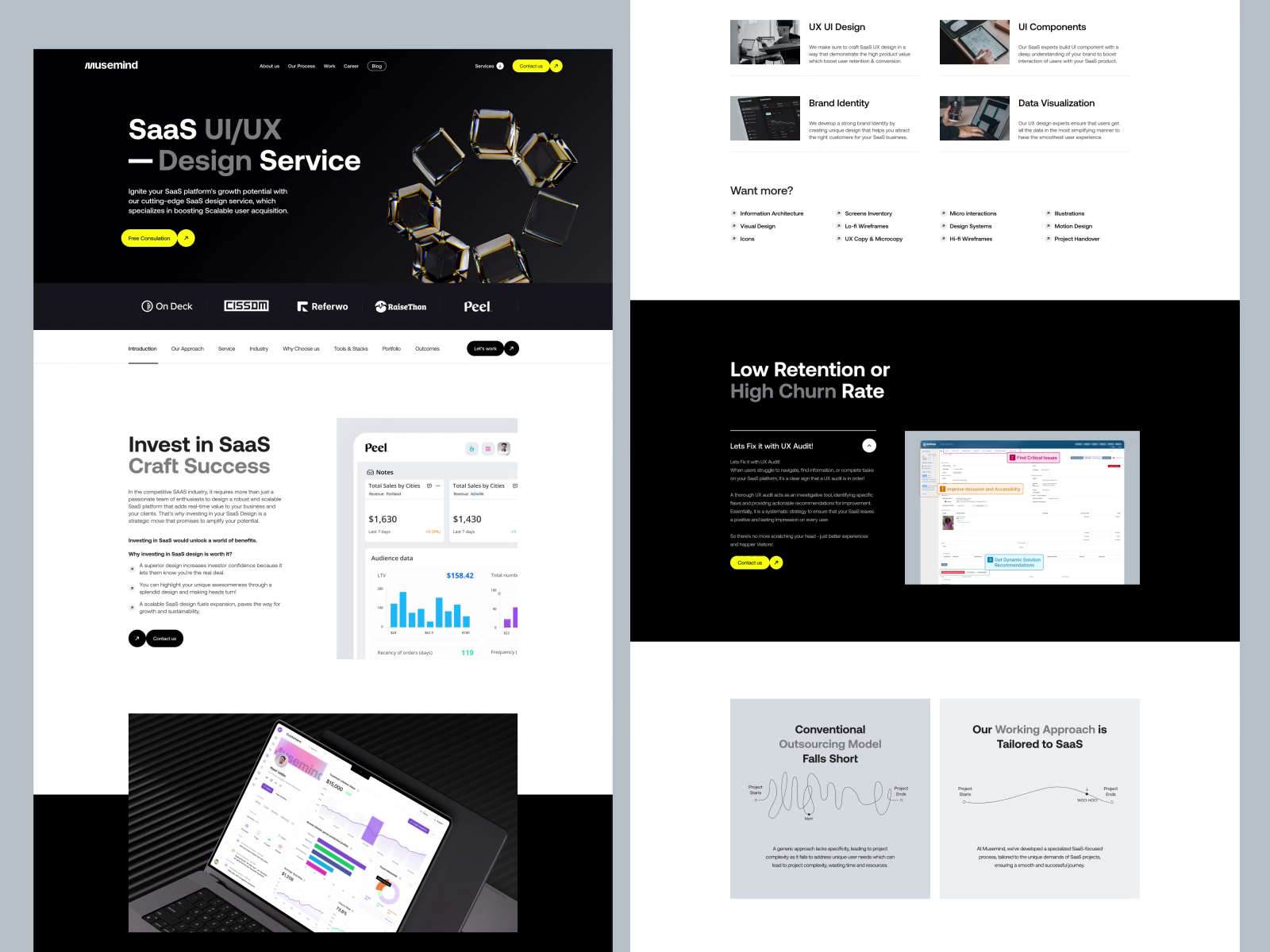 Musemind Design Agency Service Pages by Musemind on Dribbble Musemind Design Agency Service Pages by Musemind on Dribbble
