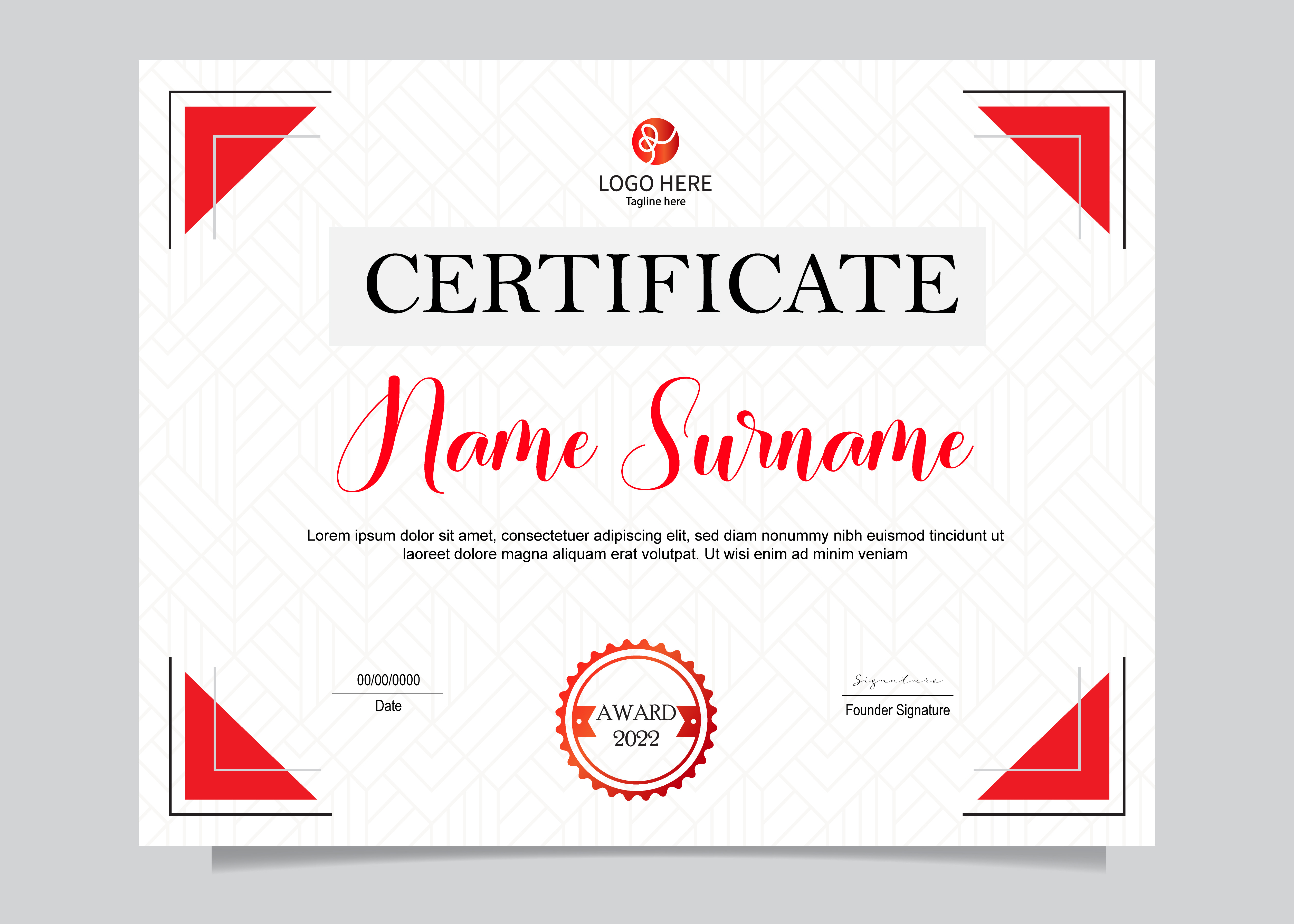 Certificate Design by Reyad on Dribbble